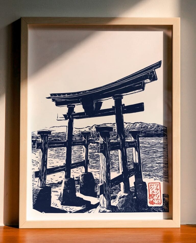 Japanese Linocut printmaking Shop | Japanese Linocut